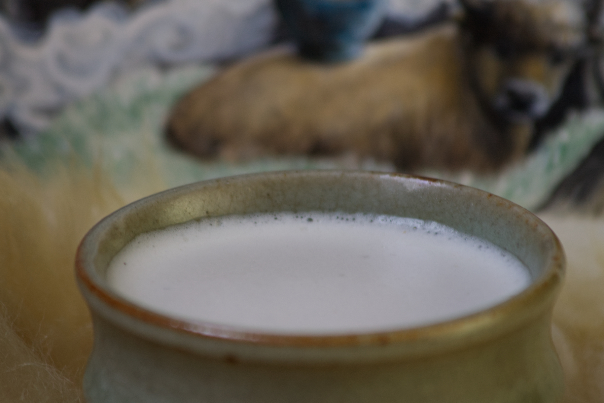 Tibetan Butter Tea – green tea over rice